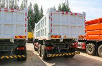 China Sino Truck Used  6×4 Dump Truck Howo 371hp Euro 3 Use In Africa 6.8 Meters Long Box for sale