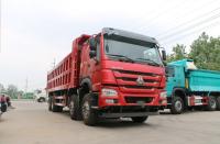 China Sino Howo Dump Truck 76 Flat Cabin 8*4 Tipper Truck 30-50 Tons Loading 12 Tires LHD＆RHD for sale