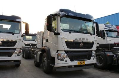 China Sino Tipper Truck Howo Dumper Chassis 8×4 Single Cab 2 Seats LNG 290hp 9.2 Meters Long for sale