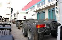 China Sino Tipper Truck Howo Dumper Chassis 8×4 Single Cab 2 Seats LNG 290hp 9.2 Meters Long for sale