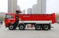 China 50 Ton Dump Trucks For Sale 8×4 Shacman L3000 Fast 10-Speed Manual Transmission 300hp for sale