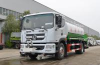 China Street Sprinkler Truck Dongfeng 4×2 Water Tanker With Atomizer Cannon 230hp Cum-mins Engine for sale
