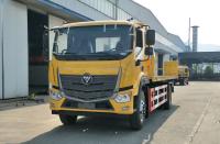 China 7 Ton Wrecker Truck Foton Diesel Engine 210hp Flat Bed 4*2 Drive Mode 10.5 Meters Long for sale