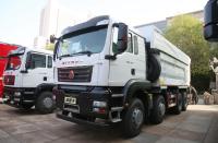 China Dump Truck For Sinotruck Sitrak Loading 40 Tons 8*4 White Color U-Type Box Heavy Duty for sale