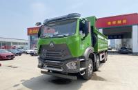 China Howo 8x4 Dump Truck 340hp Urban Construction Waste Transportation 12 Wheels Leaf Spring for sale