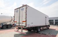 China Refrigerator Cooling Van Sinotruck 4*2 Drive Mode 9.5 Meters Long Box SITRAK 290hp for sale