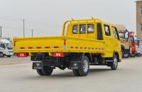China Truck Bed Box Foton Small Lorry Truck Double Row 5 Seats Cabin Gasoline Engine 6 Tirs LHD for sale