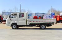 China Used Mini Cargo Truck Petrol Engine 122hp White Color Left Hand Drive Loading 3 Tons LHD for sale