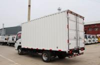 China Van Cargo Truck SAIC Mini Truck 13.5m³ Box Single Cab Leaf Spring Diesel Engine For Africa for sale