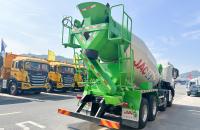 China Concrete Truck Mobile 7-8m³ Tanker Cement Mixer Truck Chinese Brand JAC Yuchai 350hp for sale