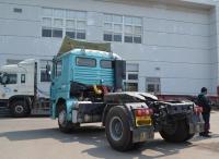 China Tractor Truck 4×2 New Shacman Horse Head Weichai 336hp Euro 3 Emission Single And Half Cab for sale