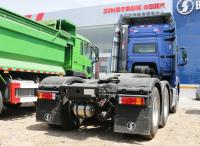 China Tractor Unit Trucks Blue Color High Roof Cabin 480hp Shacman H6000 Prime Mover Fast Gearbox for sale
