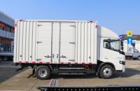 China Box Trucks Geely Pure Electric Lorry Truck New Energy Fuel 4*2 Van Box 4 Meters A/C for sale