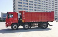 China Dump Truck Cebu For Shacman X6 Tipper 220hp Yuchai Engine With 8 Wheels FAST 10-Speed for sale