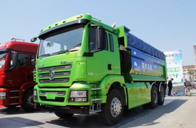 China Quarry Dump Truck For Sale Shacman 6*4 Diesel And LNG Hybrid Tipper China Truck 336hp for sale