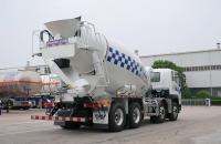 China Reliable Jiefang Mixer Truck 8CBM Diesel Engine 320hp 12 Wheels Concrete Mixer Machine for sale