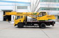 China Used Truck Crane For Sale Dongfeng 16 Ton With Five-Section Straight Arm Chinese  Mobile Crane for sale