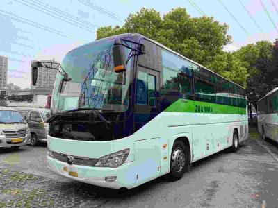 China Luxurious Used YUTONG Bus 2015 Year Euro-IV Emission 51 Seats Large Luggage Compartment for sale