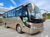 China Second Hand Youtong Coach Bus ZK6808 Left Hand Drive 30 Seats Leaf Spring Use In Africa for sale