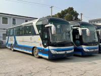 China 68 Seats 2013 Year Diesel Used Coach BusZK6122H With A / C Equipped Euro III Emission Standard for sale