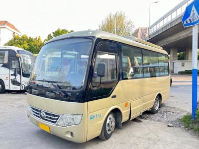 China ZK6609 Yutong Used Passenger Bus / 19 Seats Good Air Conditioning Front Engine for sale