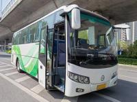 China XML6857 33-Seat White Single-Door Diesel Engine And Air-Conditioned Second-Hand Bus for sale