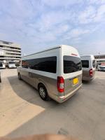 China Used Mini Coach 2017 Year 19 Seats Oil Engine External Swinging Door Jinlong Hiace for sale