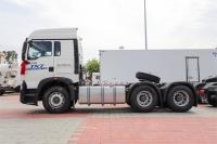 China Howo Tractor Trucks 12Gear 6*4 Ten Tires 460 Hp 6 Cylinder Diesel Engine Single Row Semi for sale