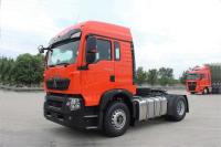 China 400 HOWO Tractor Truck 12 Speed 4*2 6 Tires 6 Cylinder Single Row Semi Diesel Engine Tractor for sale