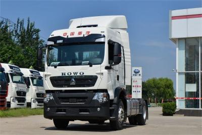 China HOWO Tractor Truck National VI Emission Standard Single Axle 350HP Diesel With Deflector for sale