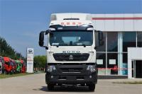 China HOWO Tractor Truck National VI Emission Standard Single Axle 350HP Diesel With Deflector for sale