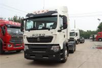 China HOWO Single Row Semi TX Heavy Truck 440HP 6X4 12gears Dual Drive LNG Tractor National VI for sale