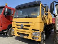 China Howo Sino Truck 2023 Yellow Color 6*4 Drive Mode Weichai 380hp Right Hand Drive Brand New for sale