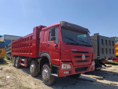 China Sino Truck Manual Gearbox Howo Tipper Truck 12 Wheel Euro 3 RHD One Row And Sleeper for sale