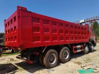 China Sino Truck Manual Gearbox Howo Tipper Truck 12 Wheel Euro 3 RHD One Row And Sleeper for sale
