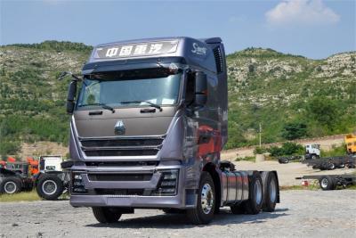 China HOWO TH7 Truck 610HP 6*4 AMT Automatic Dangerous Goods Tractor Truck High Roof Deflector for sale
