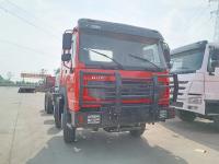 China Sino Truck Diesel Howo 12 Wheels Chassis Dump Truck LHD＆RHD Used With Refurbished Euro 2 for sale