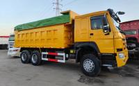 China Sino Truck Dumper New Big Bucket 30 Tons 6*4 Howo Tipper With Cover New Tires Single Sleeper for sale