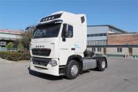 China T7H HOWO Heavy Truck, Air Deflector With Air Conditioner , 500HP, 4X2 Single-Axle Tractor for sale
