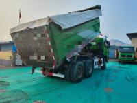 China 6*4 Dump Truck Second Hand Foton ETX Tipper 2018 Year Weichai 375hp With U Type Bucket for sale