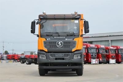 China Standard Urban Construction Version 400HP 8X4 6.8m Shacman Dump Truck With Dustproof Cloth for sale