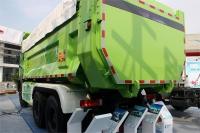 China Beiben Heavy Truck 336HP 6X4 5.6m Diesel 12 Gears U-Shaped Muck Truck With Tarpaulin Cover for sale