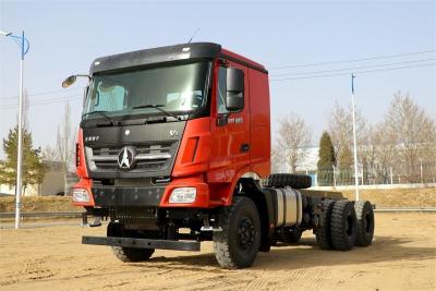 China Beiben Heavy Truck 550 Hp 6X4 Multiple Environmentally Friendly Top Covers 6m Dump Truck Chassis for sale