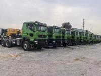 China Dump Trucks Sino 400 Hp Brand New 6*4 Drive Mode With 40 Tyre Howo TX Tipper In Stock for sale