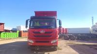 China 8*4 Used Tipper Trucks For Sale 22cbm Capacity Bucket FAW V20 Dump Truck 340hp Diesel for sale