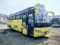 China 2nd Hand Bus Yutong ZK6107 Coach Bus Original 2+3 Seats Layout 60 Seats Leaf Spring A/C for sale