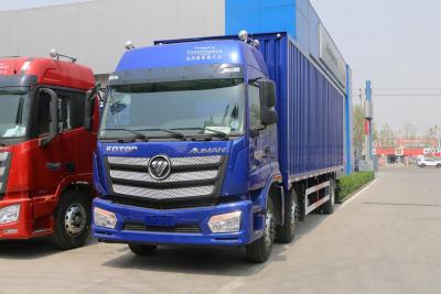 China Shock-Absorbing Seats Foton Auman Van Truck Diesel 245HP 6 Cylinders 6X2 9.53m Air Conditioning for sale