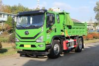 China Qingdao Jiefang Dump Truck Tiger 6G 200HP 10-Speed Diesel One-Row And A Half Cab 4X2 4m for sale