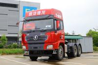 China Air-Conditioned Air Deflector Air Bag Shock-Absorbing Seat Diesel 550HP Shacman Heavy Tractor for sale