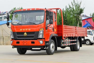 China Sinotruk HOWO Truck Titan-H Series Diesel 8-Speed 170hp 5.2-Meter Half-Sided Cargo Box for sale